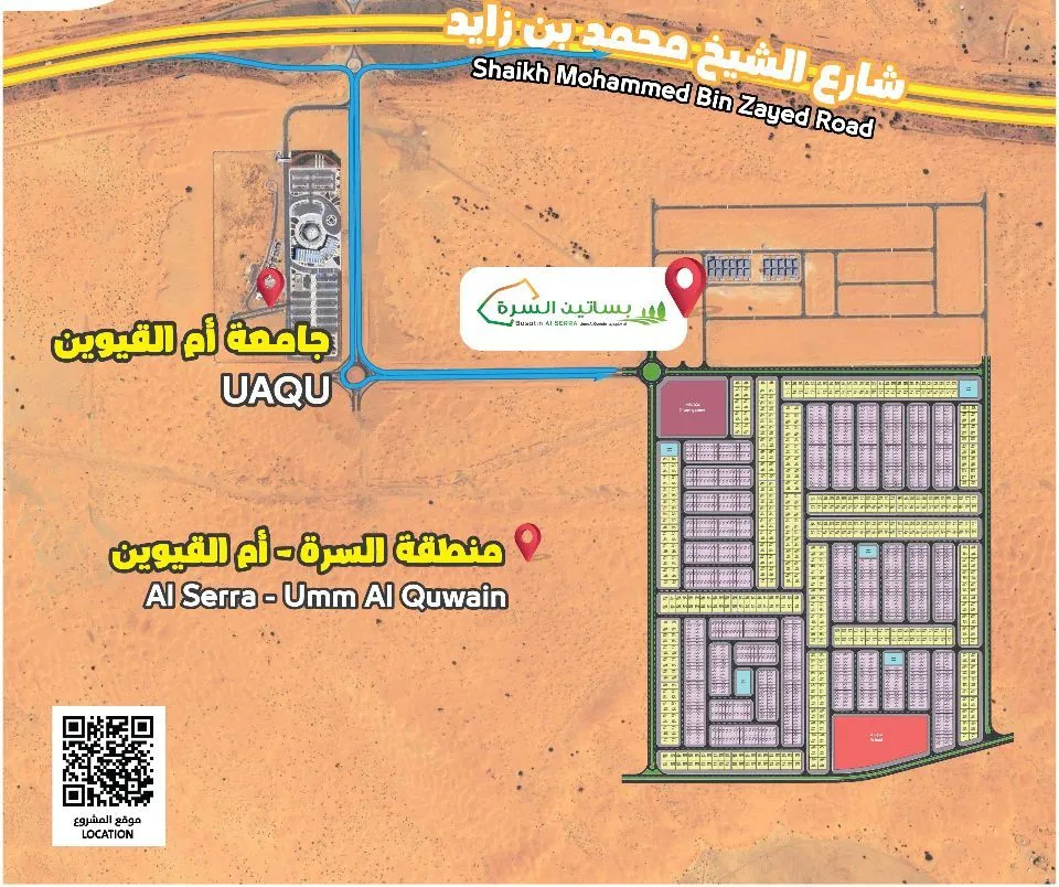 Residential Plots/Land for Sale in Basatin Al Sera, Umm Al Quwain | IM ...